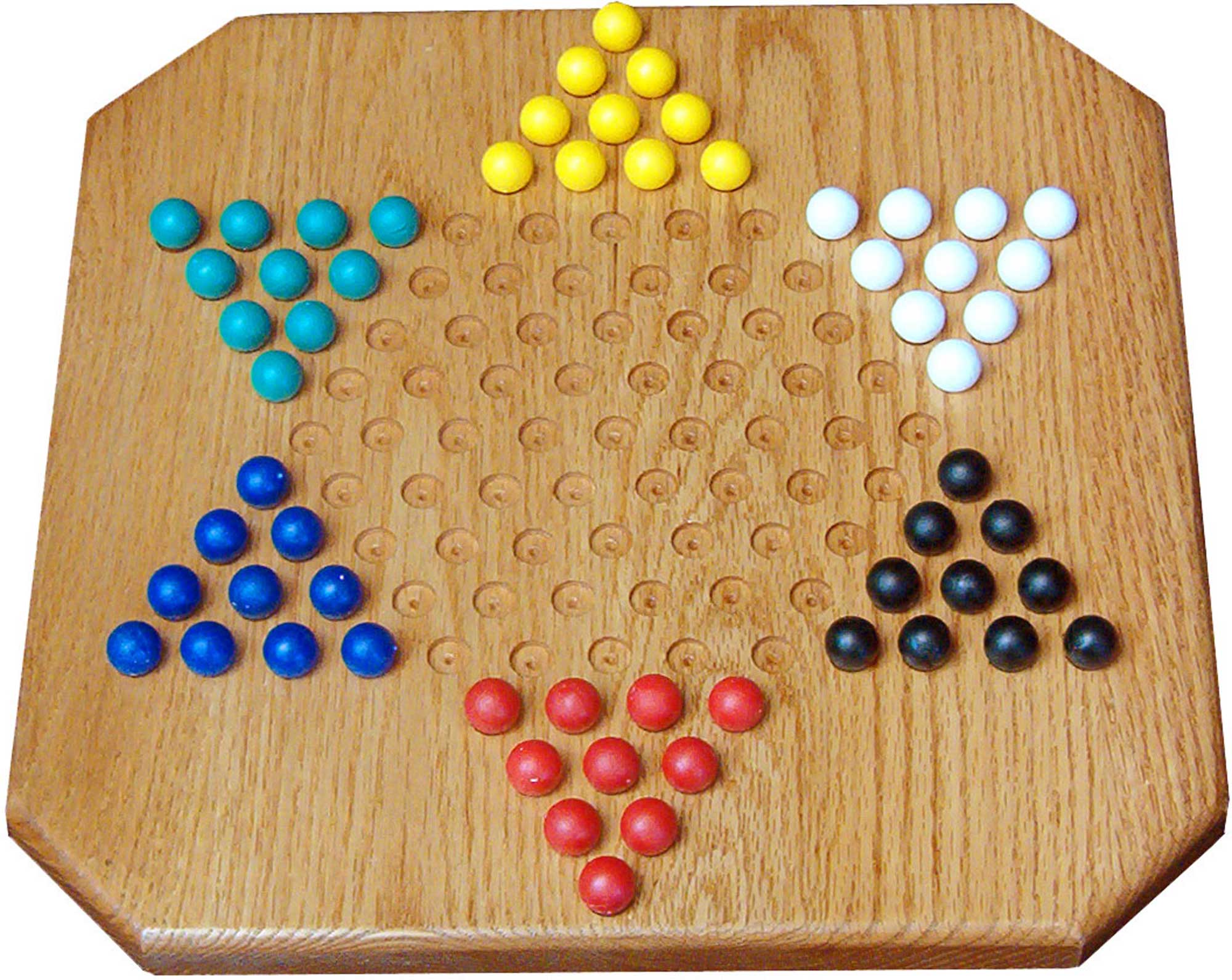 Hardwood Chinese Checkers | Amish Hardwood Chinese Checkers