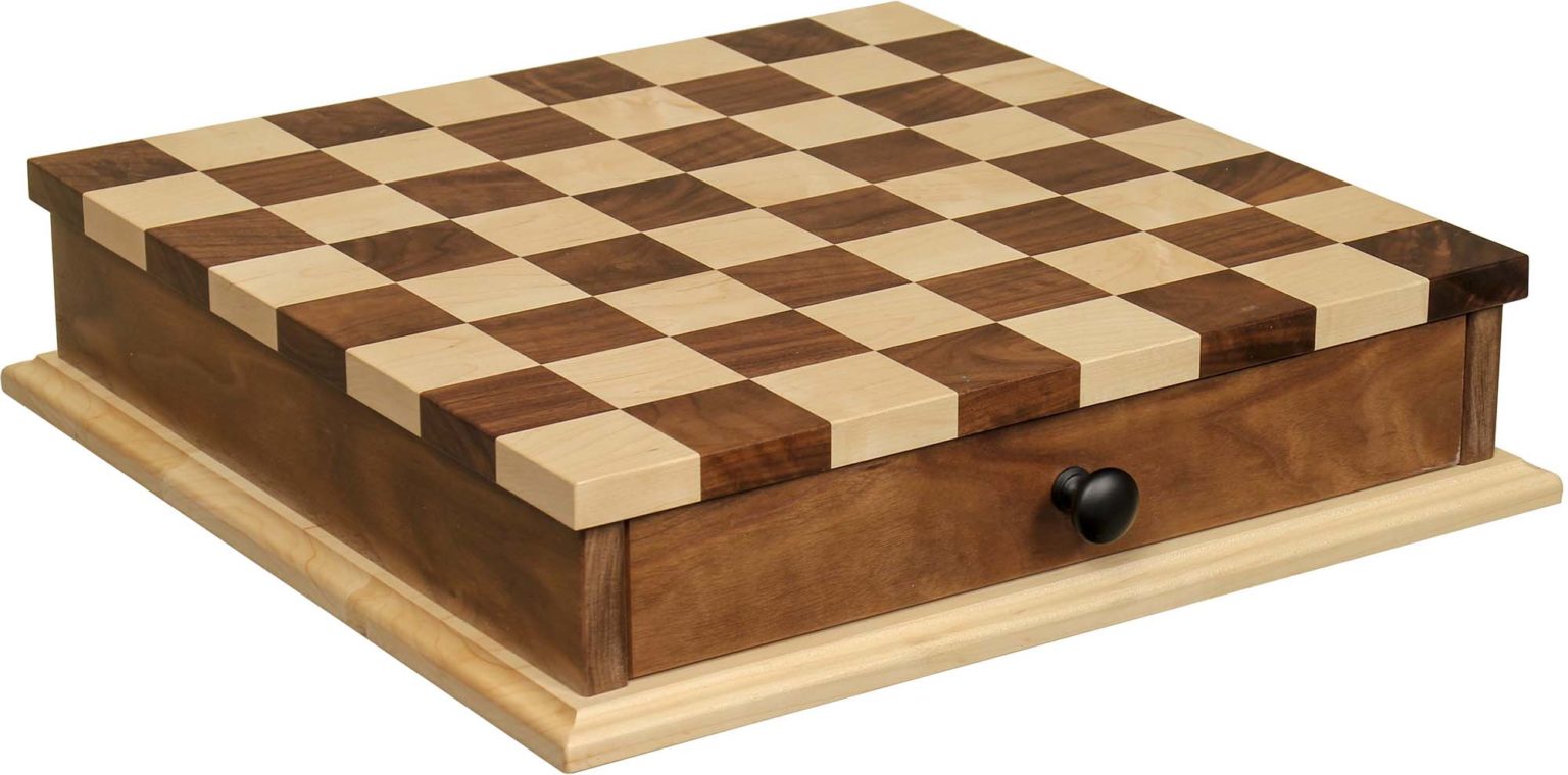 Large Chess and Checker Board | Amish Wooden Chess Board