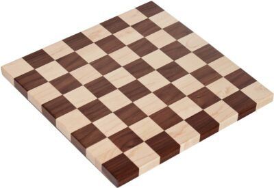 Wooden Checker Board | Amish Solid Hardwood Checker Board