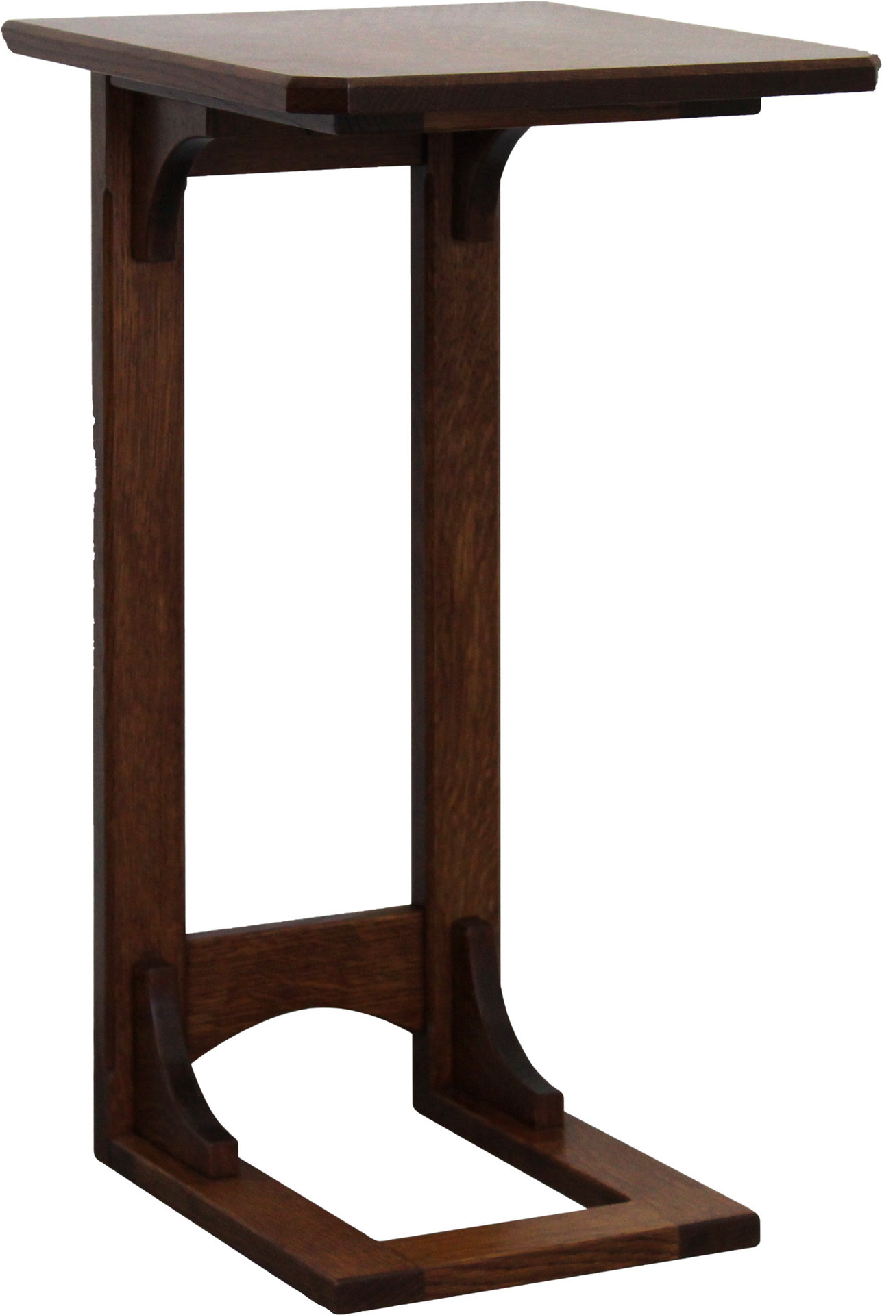 Traditional Oak Sofa Server | Amish Solid Hardwood Sofa Server